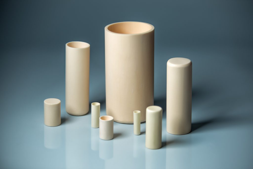 Alumina Cylindrical Crucible | LSP Industrial Ceramics, Inc.